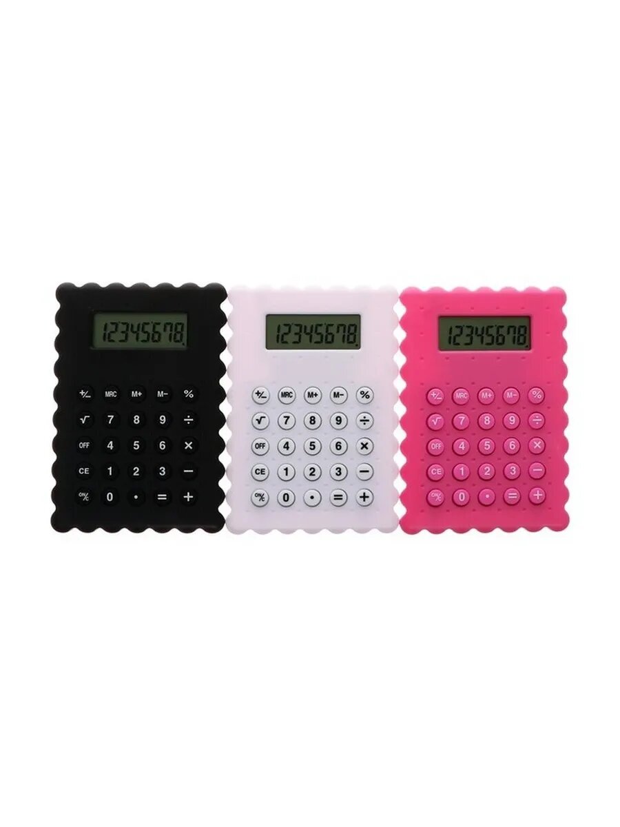 Удобный настольный калькулятор с 8-разрядным дисплеем