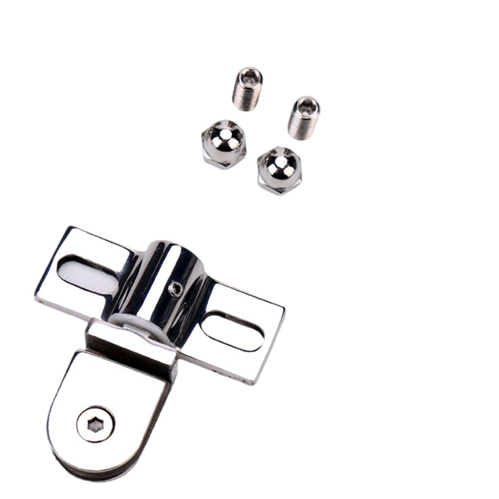 Вращающиеся стеклянные дверные петли из нержавеющего сплава для душевых кабин 8 мм 12 мм