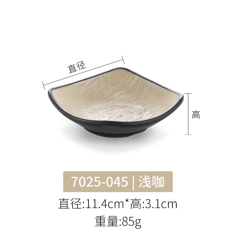 Меламин блюдо Ресторан горячий горшок Ресторан барбекю магазин отель окунания блюдо закуски блюдо приправы блюдо