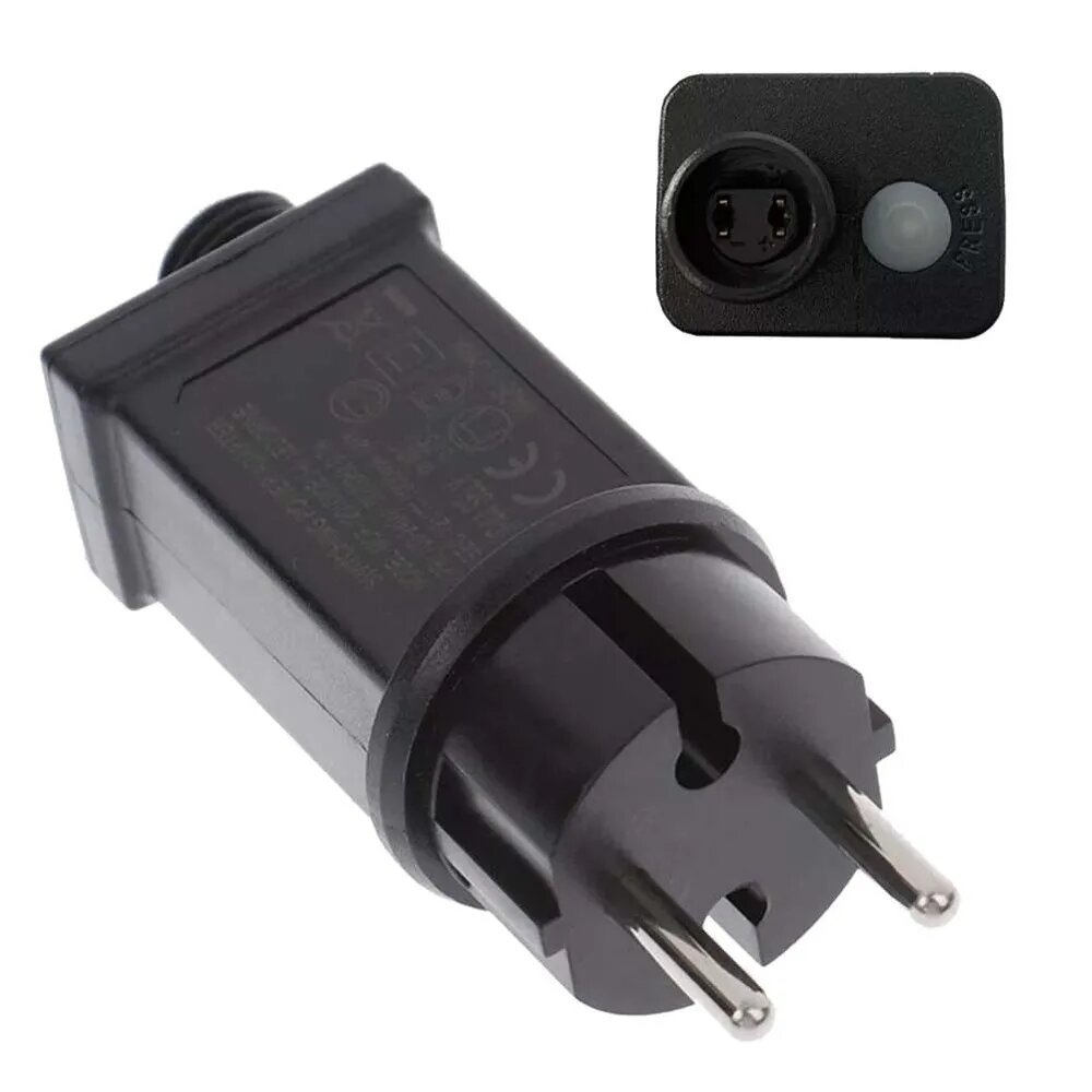 OZ-TRFI 31 В EU 8 режимов питания для гирлянд Функция IP44 Водонепроницаемый адаптер