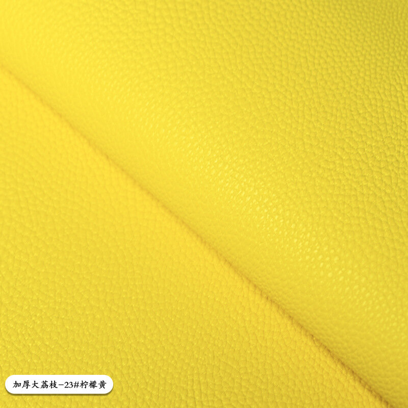 Утолщенная большая ткань из искусственной кожи с текстурой личи, мягкая кожа для диванов, материал для обуви, имитация искусственной кожи от фабрики