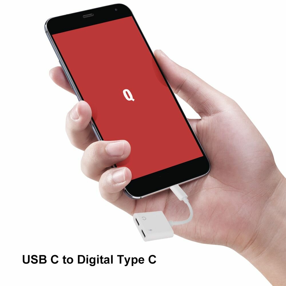 Адаптер аудиогарнитуры USB C к Type C USB C — фото 1