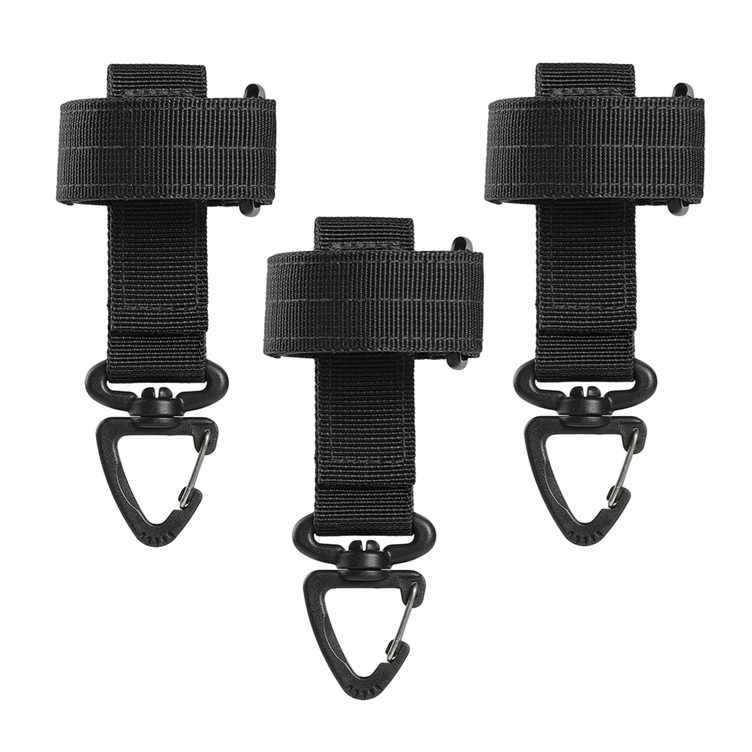 Утилитарный Карабин: Алюминиевый Сплав и Нейлон, Надежное Крепление для Перчаток - Универсальный Клип для Веревки и Инструментов - Поворотный Карабин для Пешего Туризма, Скалолазания и Повседневного Использования