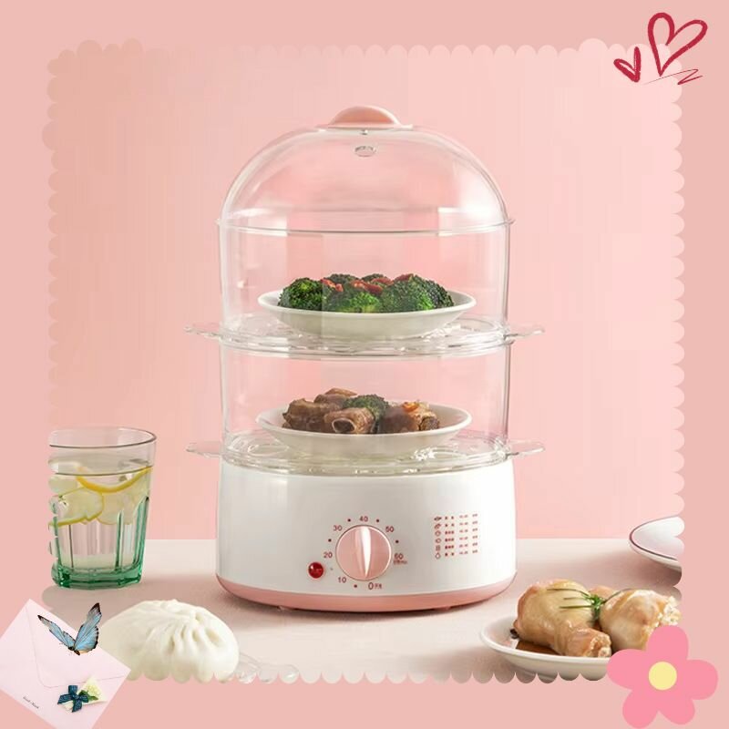 Пароварка Электрическая С Таймером Маленькая