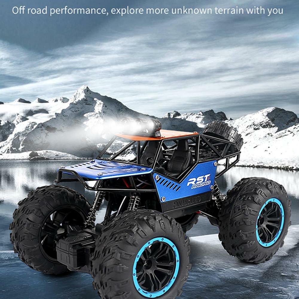 4WD RC Car Update Version 2.4G Radio Control RC Car Toy Remote Control Car Truck Off-road Truck Boy Toy RC Truck (синий)