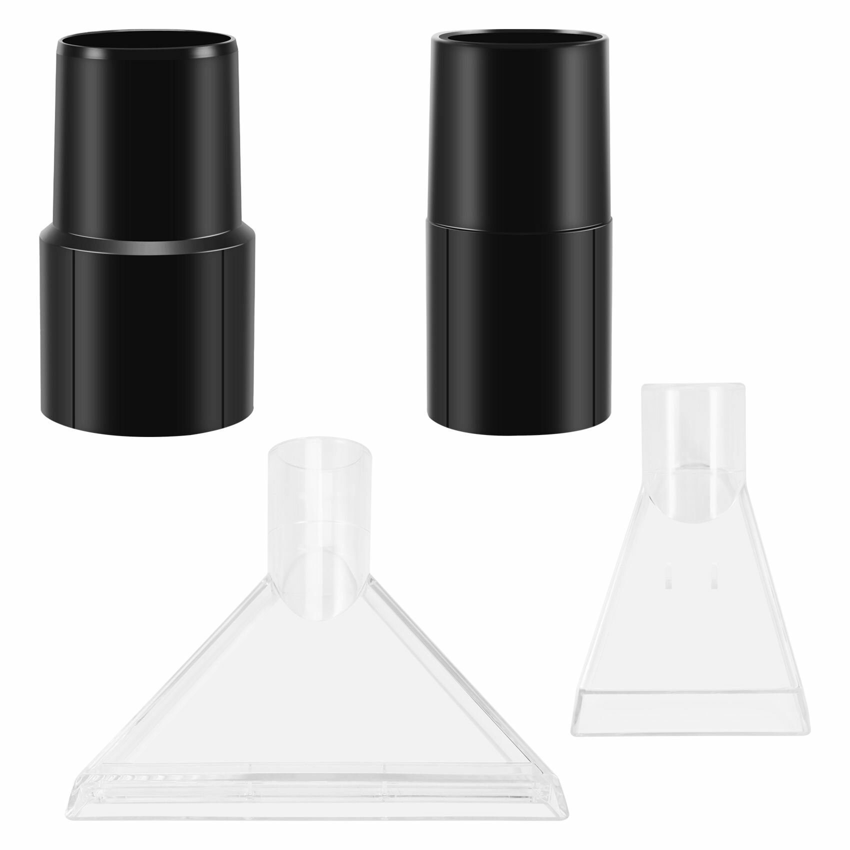 4 шт. вращающаяся насадка-щетка для пылесоса с адаптером для всасывания пола и ковров