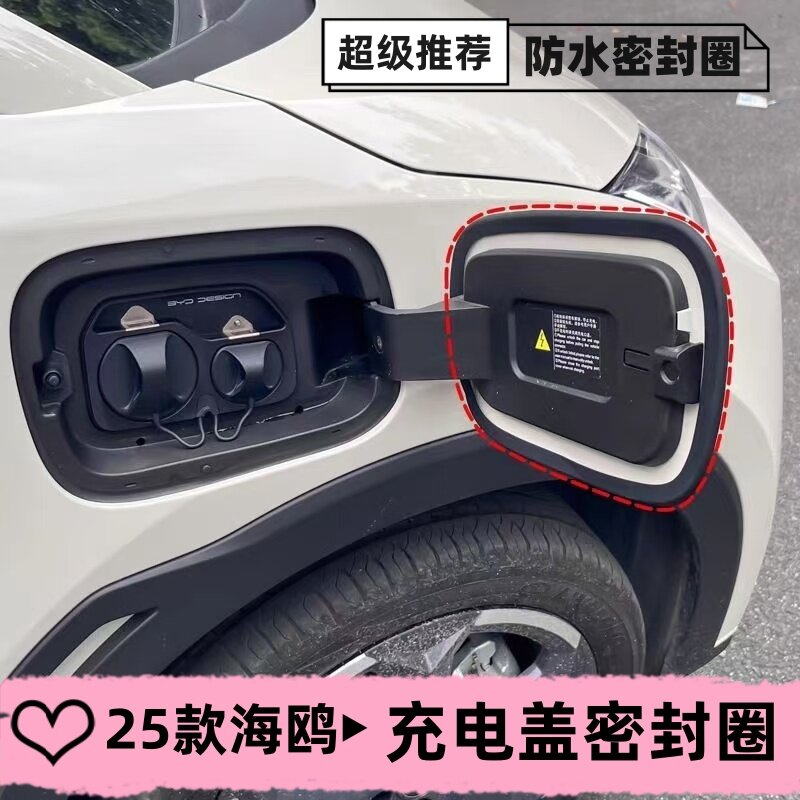 Водонепроницаемое уплотнительное кольцо для зарядного порта BYD 25 (модель Seagull), защитная крышка для зарядки,