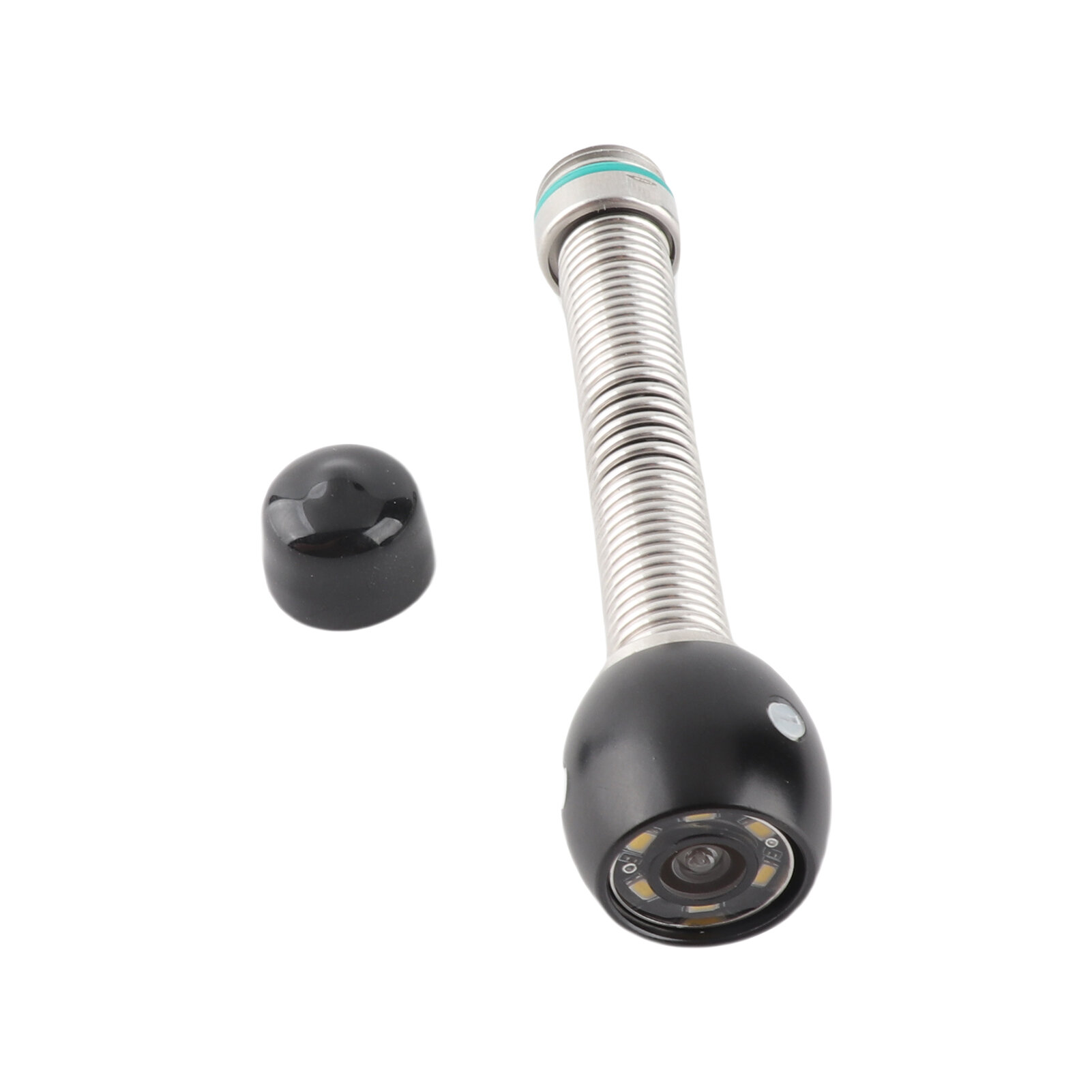 Водонепроницаемая камера для осмотра канализационных труб диаметром 17 мм, для замены дренажных труб, с защитным колпачком и отверткой.