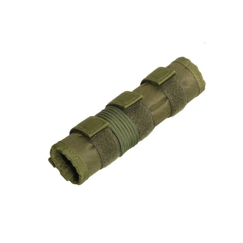 Шумоподавляющие глушители для тихой стрельбы в бою, 7 дюймов Зеленый