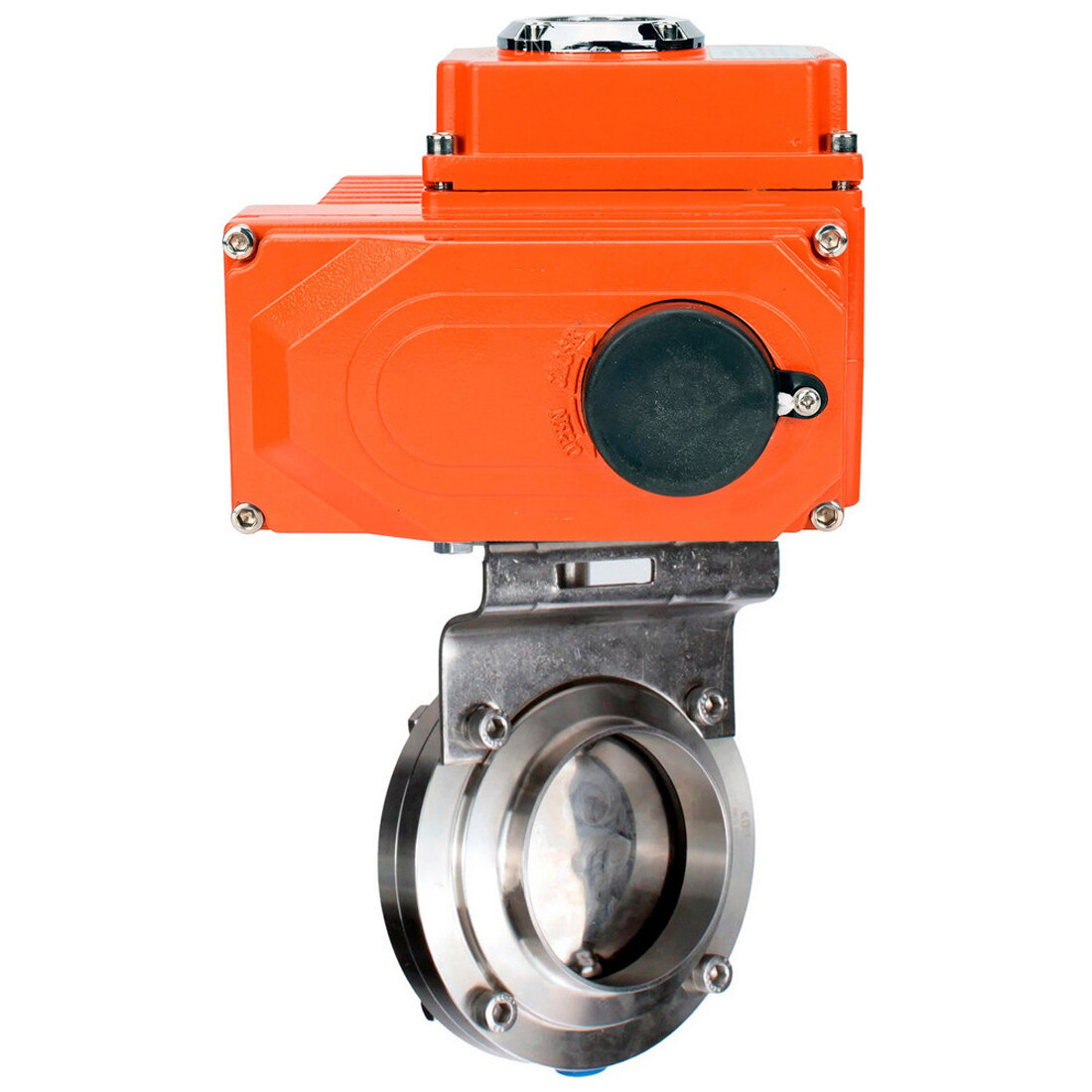 Затвор DN.ru 304-304-Sil-2W-C-H Ду15 Ру10 с электроприводом QT2-003-24VDC