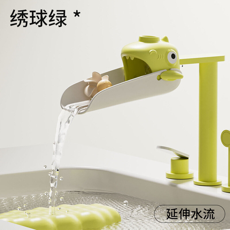 Удлинитель для детского крана Shield Dad, силиконовый удлинитель для мытья рук, магический носик, защищающий от брызг