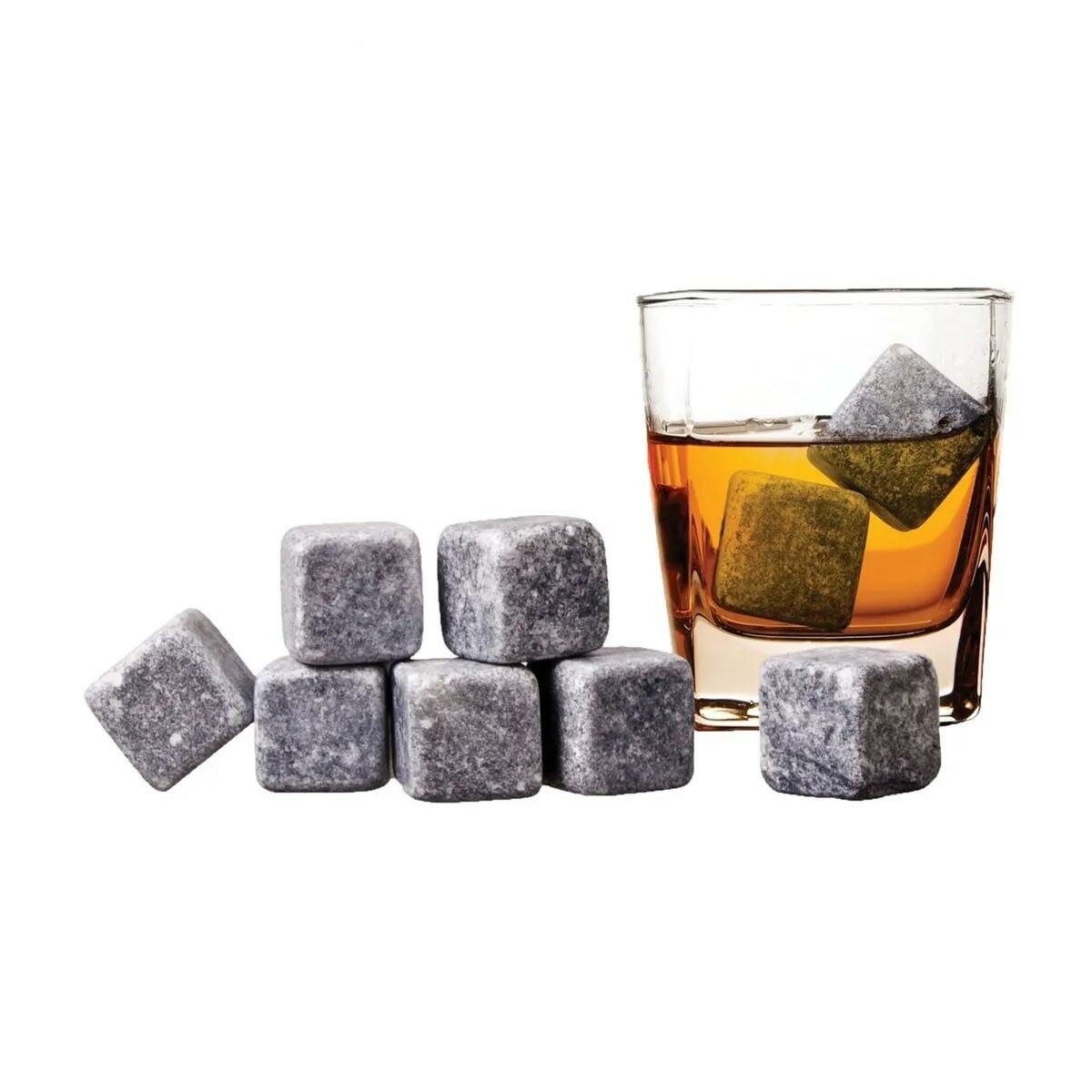 Набор камней для охлаждения, многоразовый, для виски, 9 штук