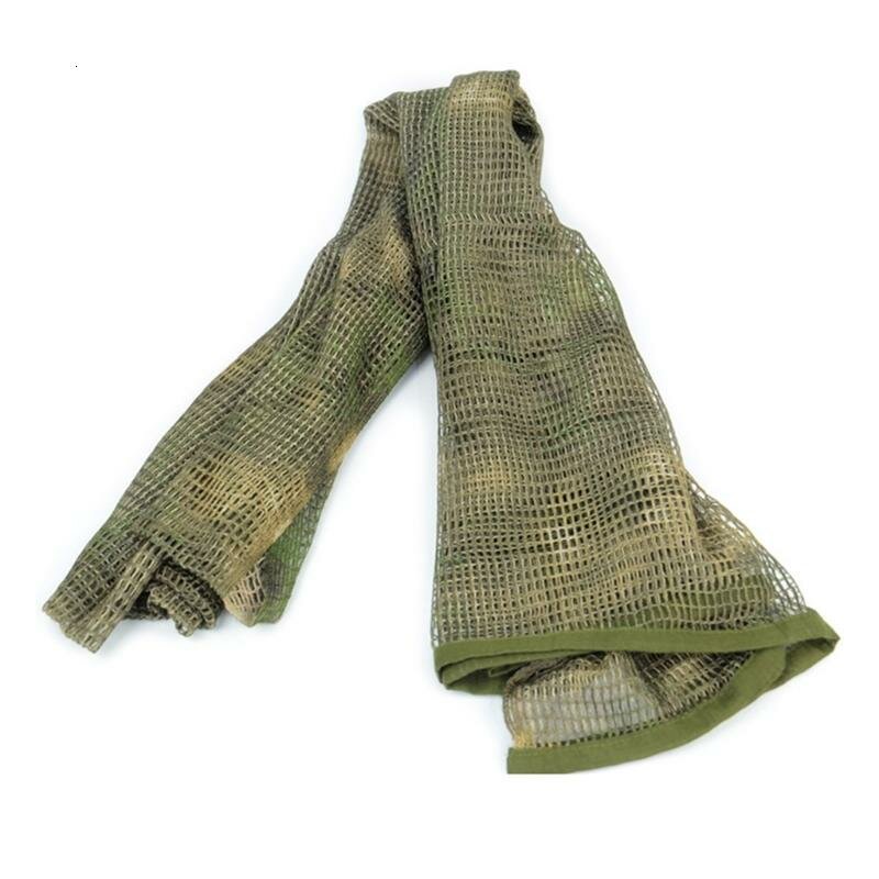 Охотничий шарф, сетка, пустыня, 190x90 см, Зеленые руины