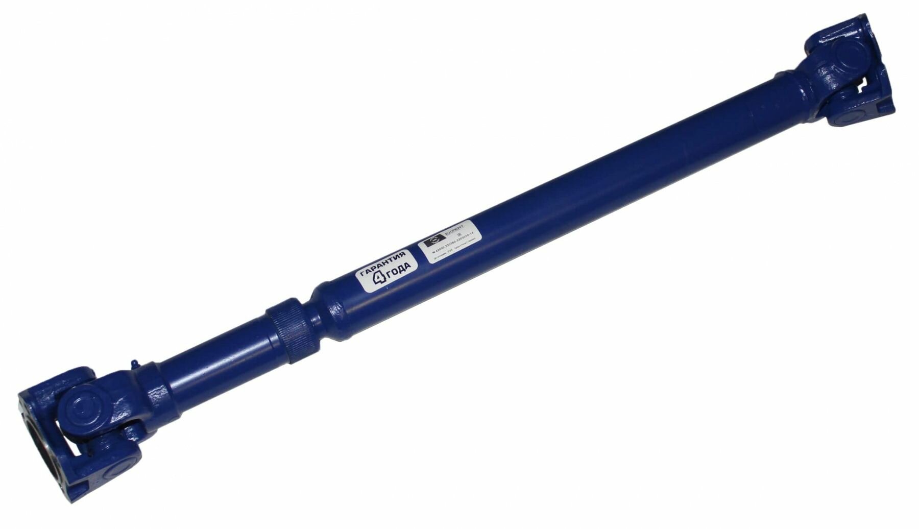 Вал карданный УАЗ-452, 3741 передний (а/м с 5-ст. КПП мост Спайсер) L 738/793мм евро усилен