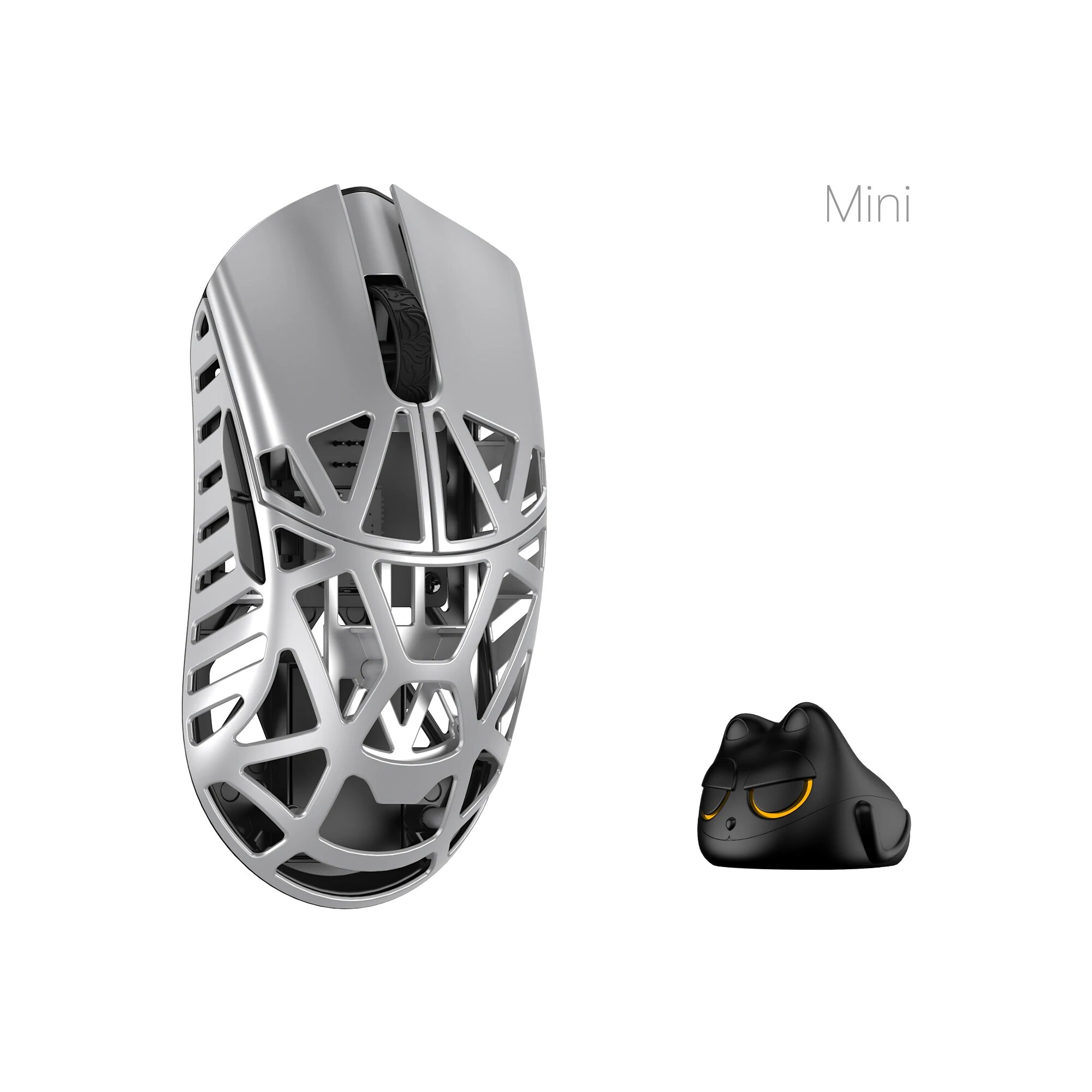 WLMOUSE Beast X Mini Pro 34г беспроводная игровая мышь Silver(Side Slits)