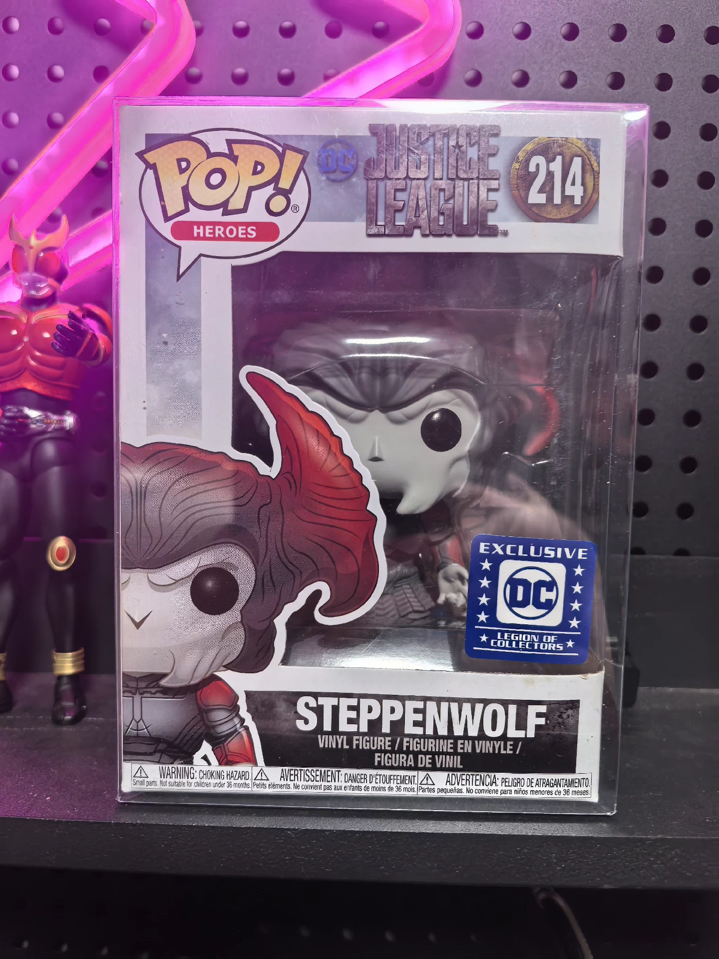 Фигурка ! DC Justice League Steppenwolf №214 — эксклюзив Legion of Collectors (главный антигерой)