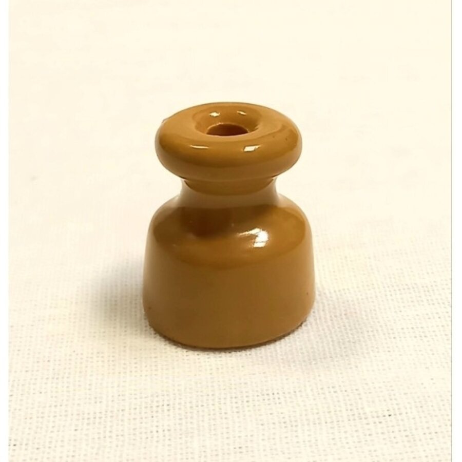 Ретро изолятор керамика цвет медь 10шт.