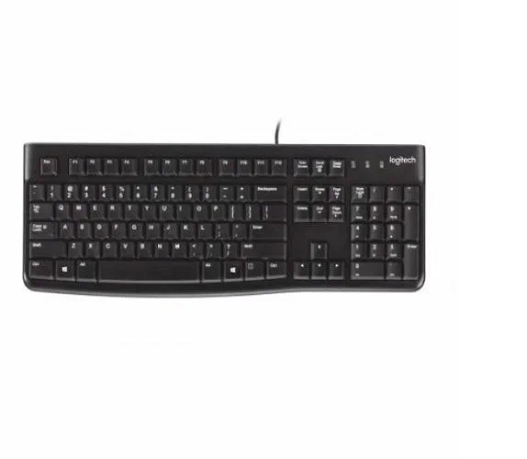 Клавиатура Logitech K120, USB, подсветка клавиш, 104 клавиши