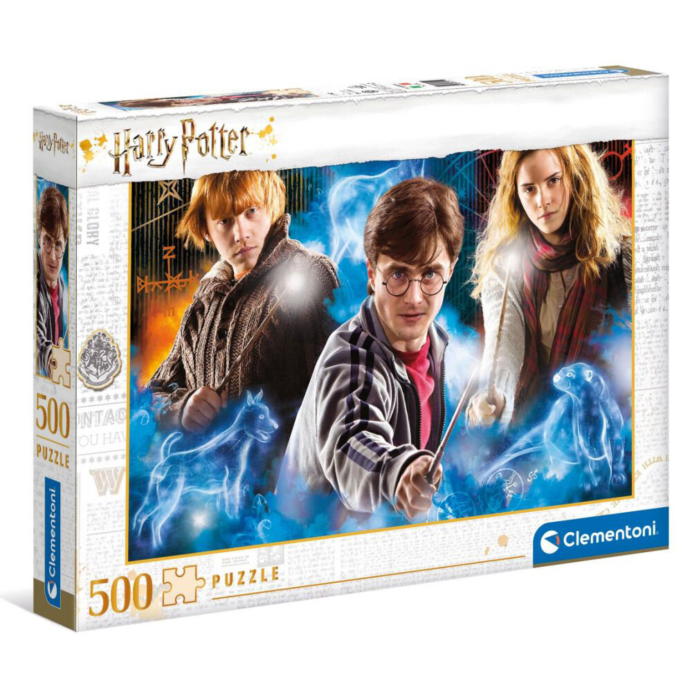 Пазл Clementoni 500 Гарри Поттер, арт.35082, классический, 14+