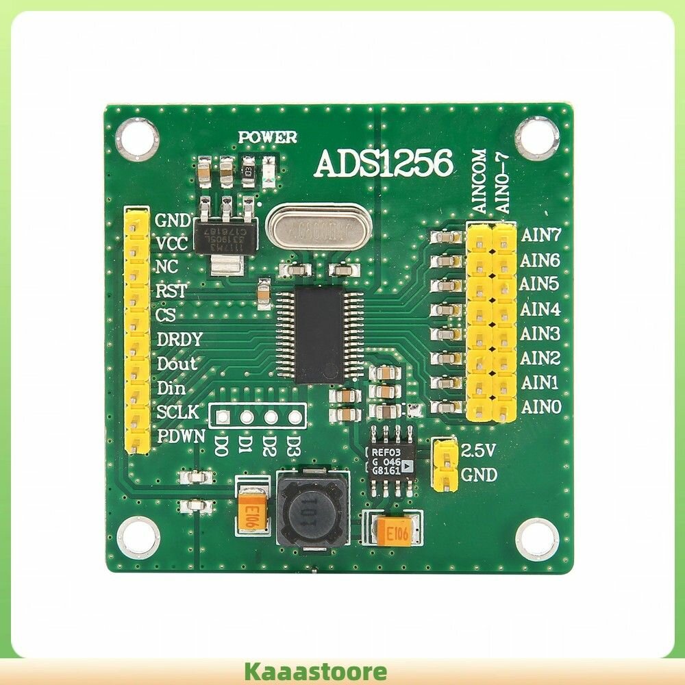 24-битный 8-канальный модуль АЦП ADS1256 для сбора сигналов