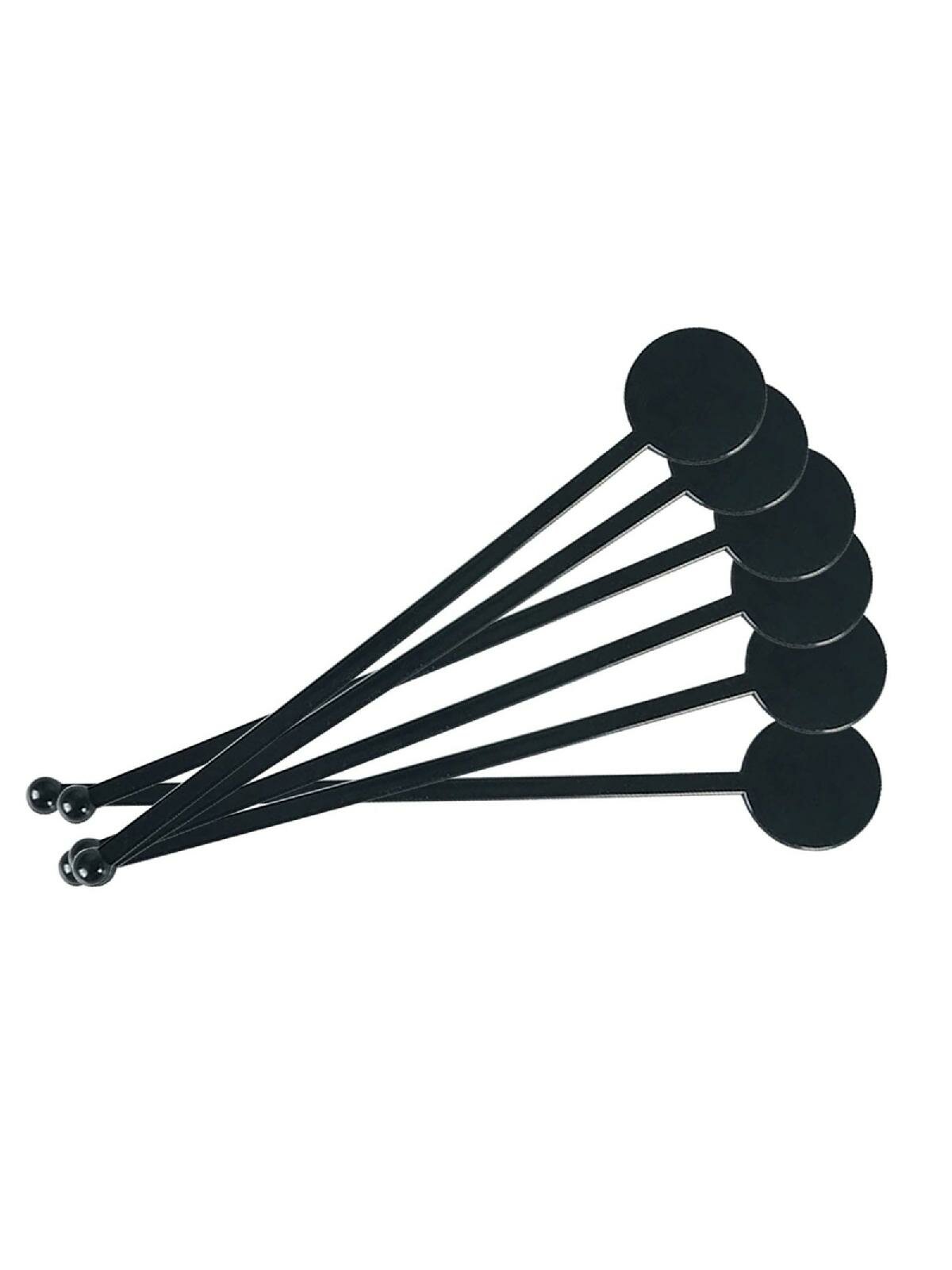 Пластиковая мешалка для коктейлей с круглым наконечником, 100 шт.