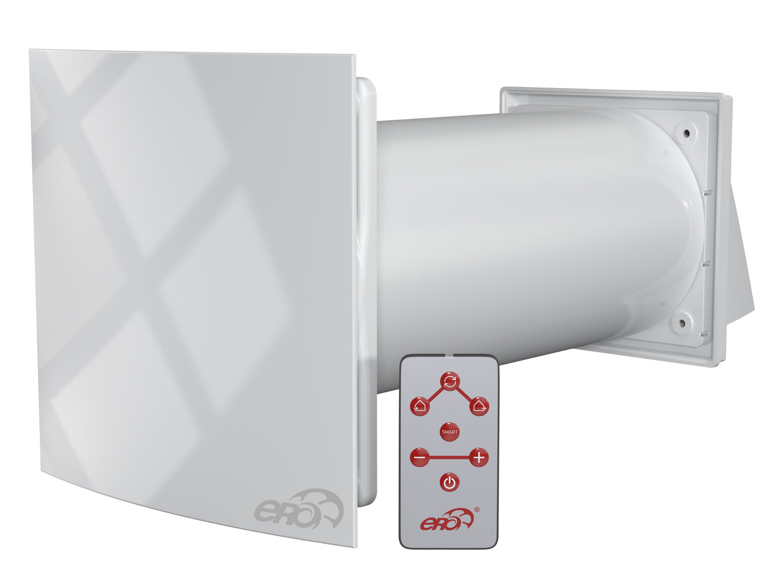 Рекуператор ERA диаметр воздуховодов 125 мм, ABS-пластик