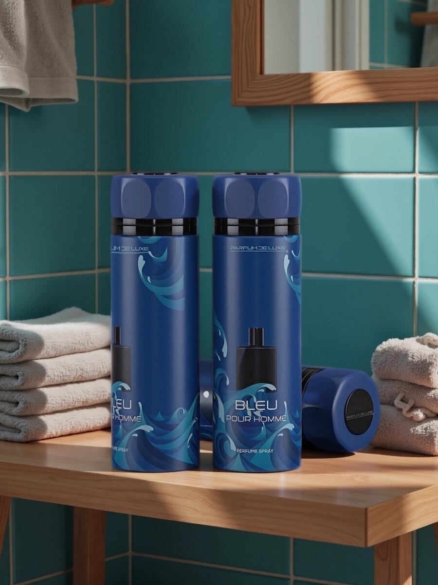 BLEU Pour Homme. Мужской парфюмированный дезодорант-спрей, 200мл