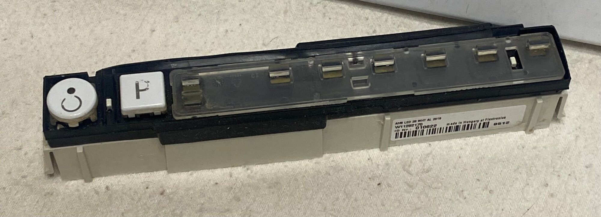 Модуль управления/ плата индикации для посудомоечной машины Indesit (Индезит), Ariston(Аристон), Whirlpool (Вирлпул) W11282170 C00546494