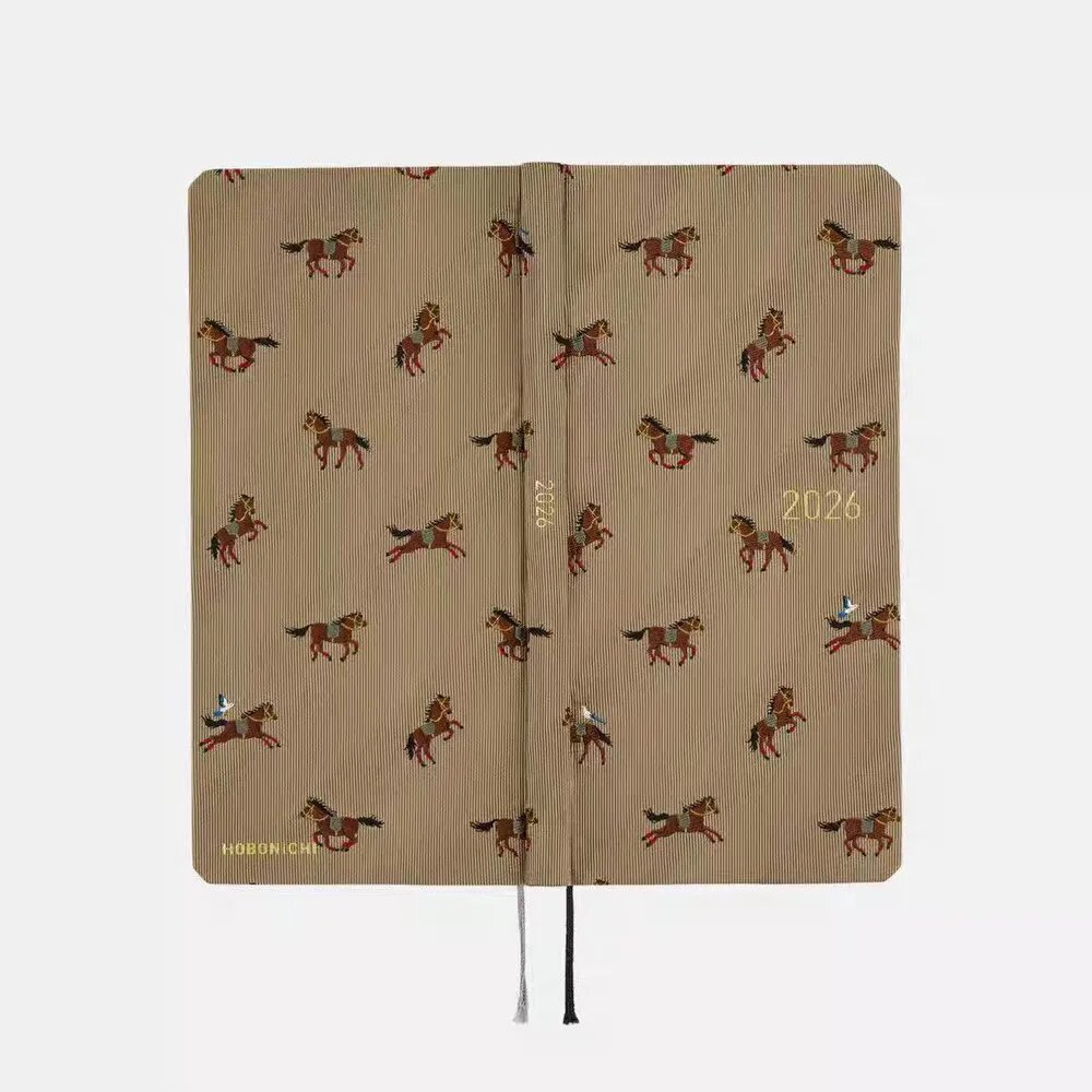 Ежедневник hobonichi 2026 с милыми животными на 50 листах для заметок и планирования — фото 1