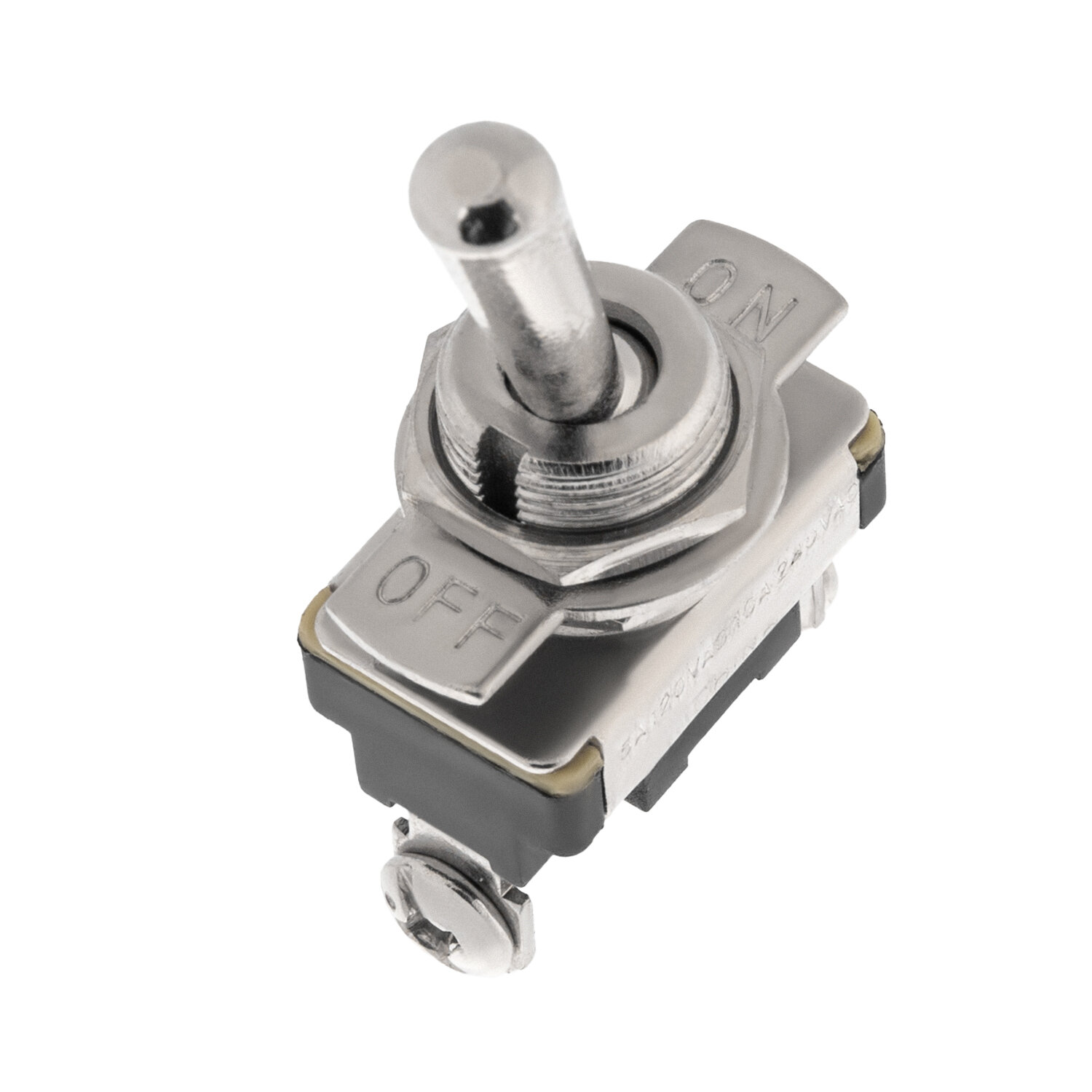 Тумблер 220V 10А (2c) ON-OFF однополюсный Mini (ASW-23) REXANT (в упак. 1шт.)