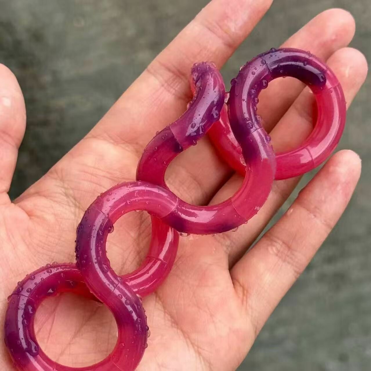 Игрушка для снятия стресса и тревожности, терапия для пальцев при зависимости, оригинальная альтернатива Tanggo, термочувствительная игрушка-твистер для снятия напряжения.