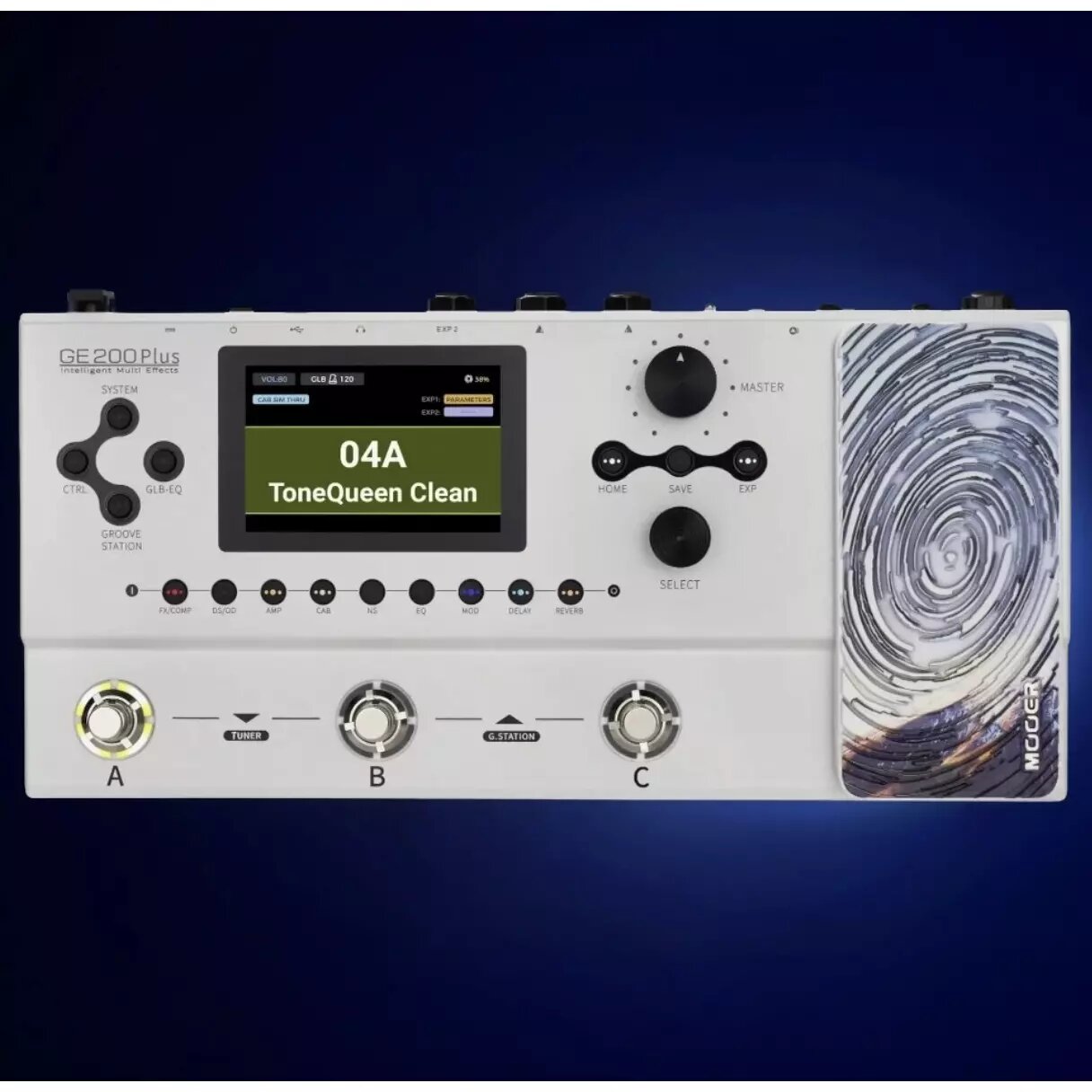 Гитарный процессор эффектов MOOER GE200 Plus