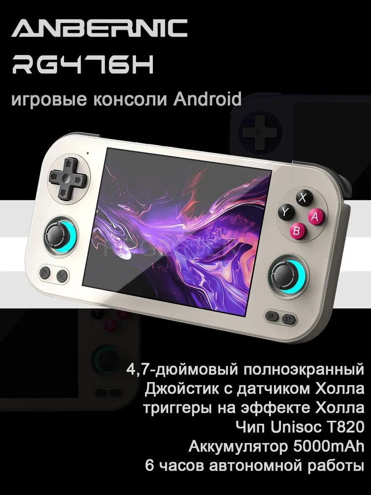 Игровая консоль Android Anbernic RG476H Портативная портативная игровая консоль в ретро-стиле