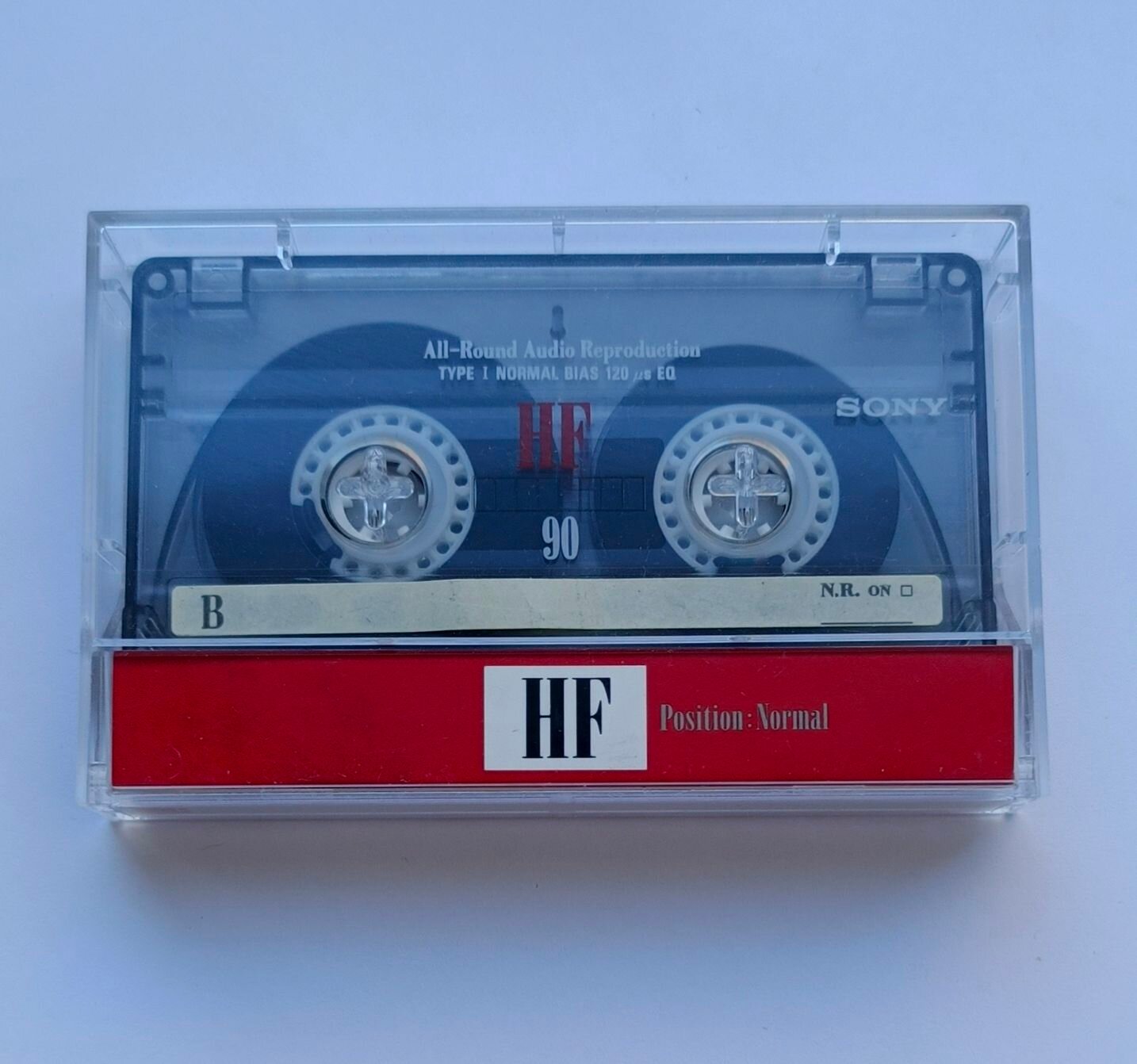 Аудиокассета SONY HF 90 TYPE I NORMAL BASIC