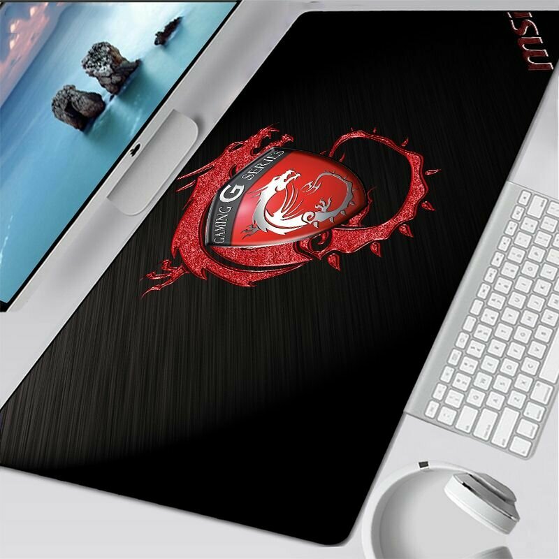 Коврик для мыши MSI Speed+Control XXL, нескользящий, для игрового компьютера