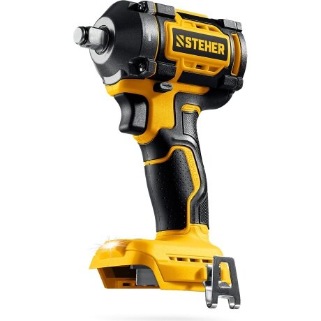 Гайковерт бесщеточный ударный STEHER 20 В, 500 Н·м, без АКБ (LMS), (CWB-500)