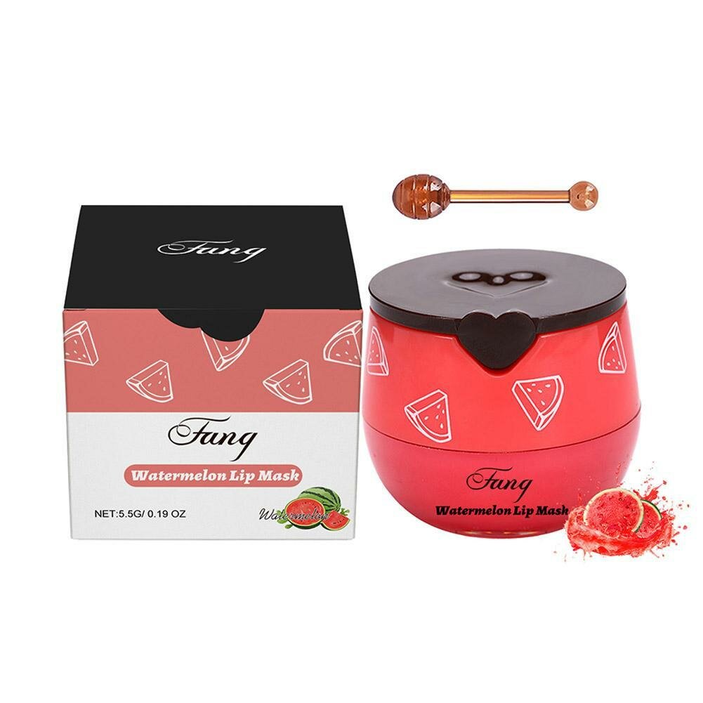 Увлажняющая питательная маска для губ с кокосом, защищает кожу губ без липкости