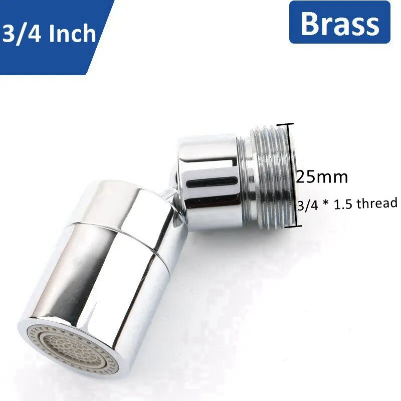 Аэратор для смесителя 3/4 Inch, Brass, Male-3l4 inch, хром
