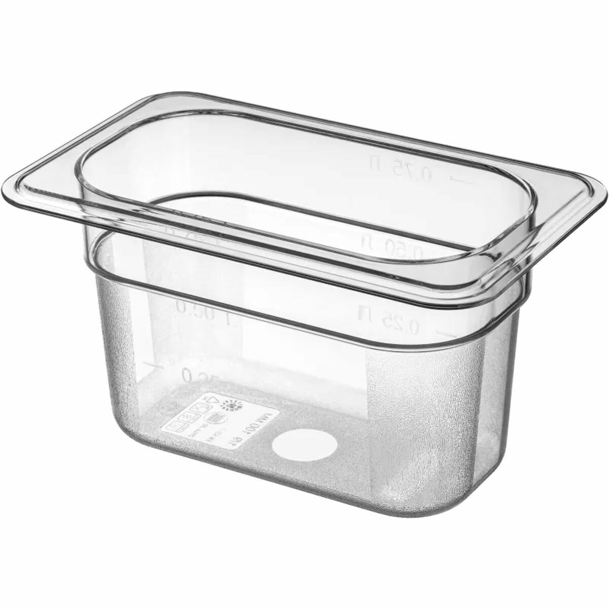 Гастроемкость из поликарбоната 1/9 Н-100 (прозрачный) (2231366)