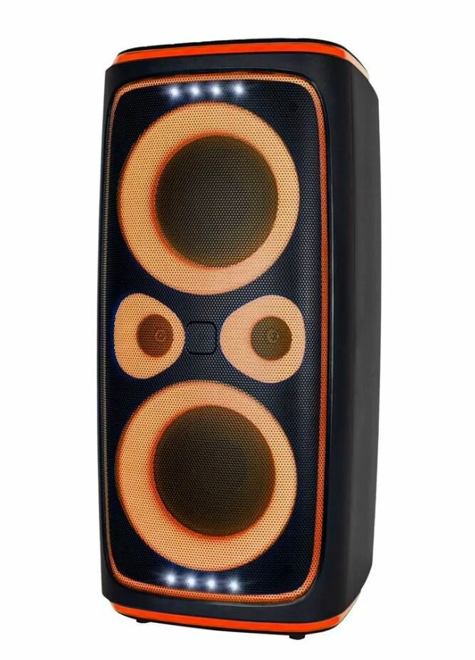 Мощная беспроводная караоке Bluetooth колонка Mivo MD-658 2000вт Party Box