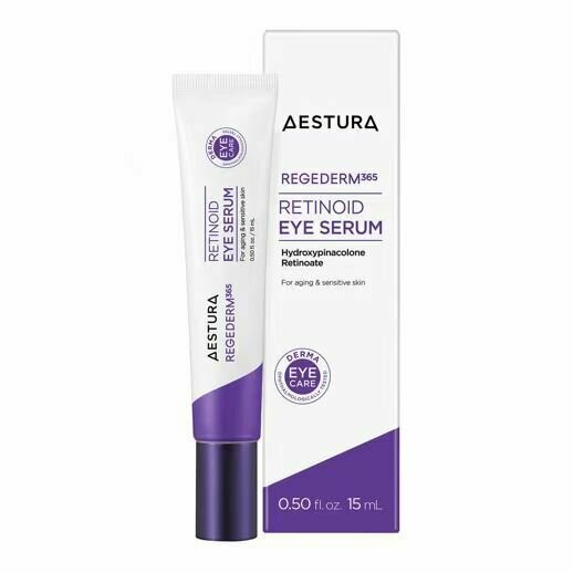 Образец ретиноидной сыворотки для глаз AESTURA Regederm365, 15 мл