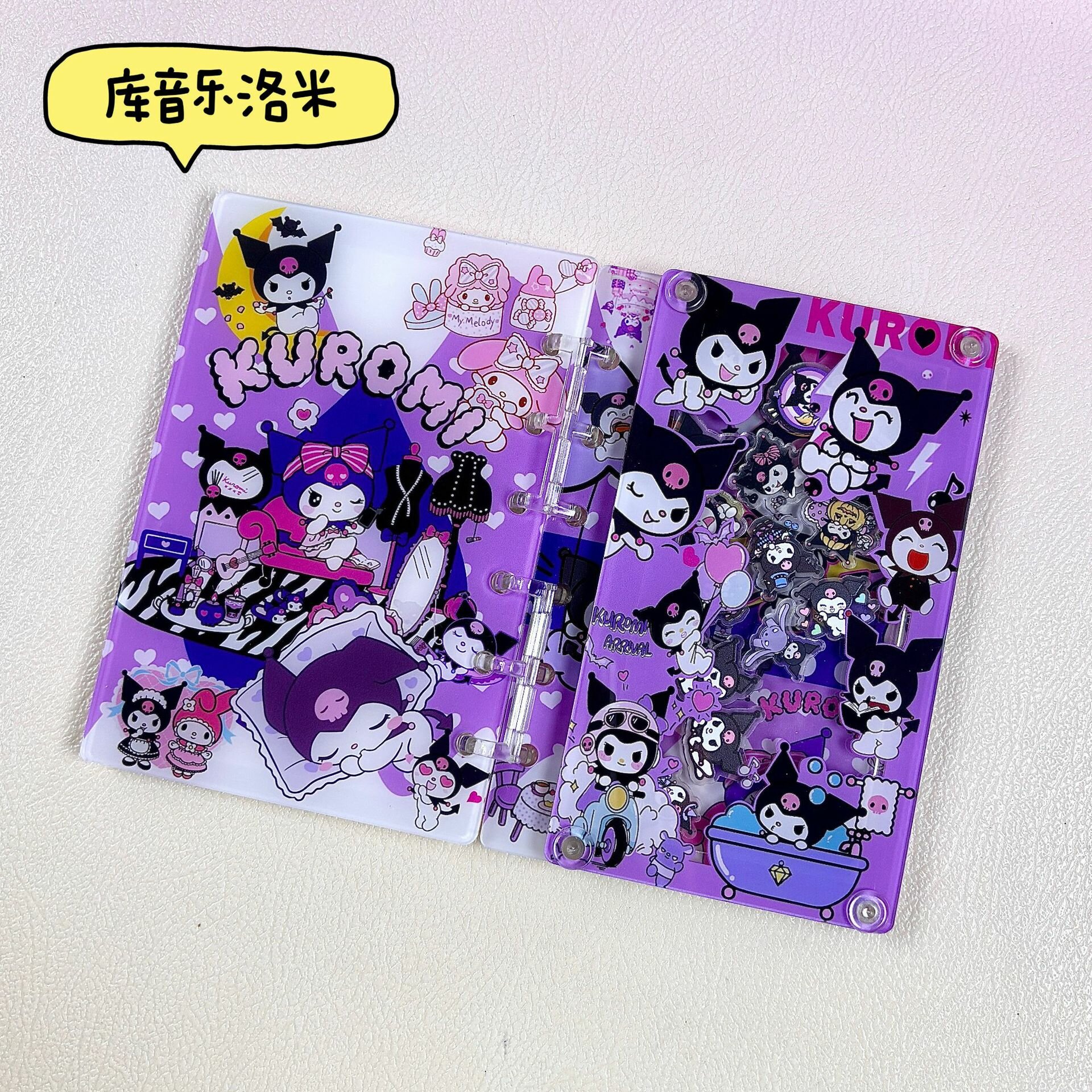 Книга "Милое девичье сердце", аниме-стиль, A7, B040, отрывные листы