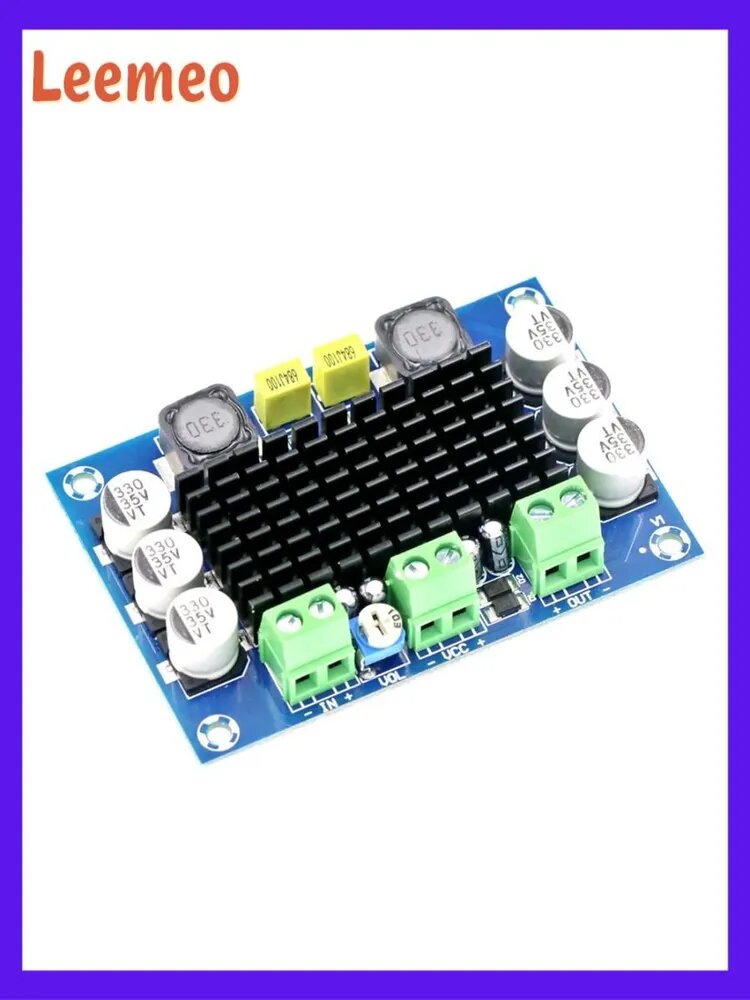 100 Вт TPA3116D2, Плата Усилителя Мощности Звука, Класс DC 12 26 В, Цифровой Усилитель Звуковая AMP