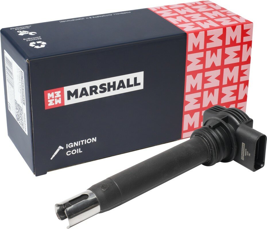 Катушка зажигания MARSHALL MGN8078 A4 B7, B8 04-, Q3 8u 11- Skoda Octavia A5 05- Vw Golf V, Vi 04-, Tiguan I