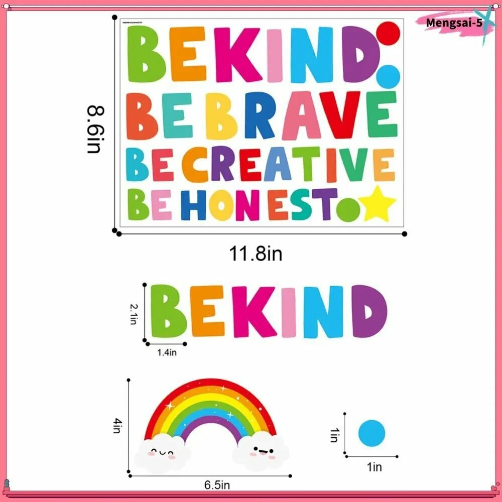 Наклейки на стены, милые вдохновляющие фразы для детей, для детской комнаты