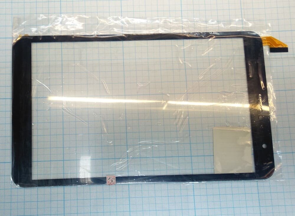 Тачскрин для Dexp Ursus S180/S280/P380i 3G (DP080579-F4-A/MJK-1137-FPC/XC-PG0800-100-FPC-A0) (204мм x 120мм) (черный)