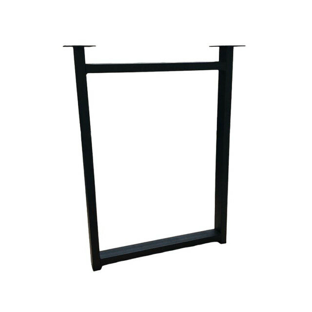 Подстолье для стола PROSMITH лофт 710х550мм с верхней поперечиной сталь черн.