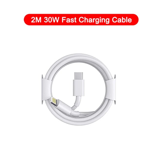 Кабель 2M 30W для быстрой зарядки iOS
