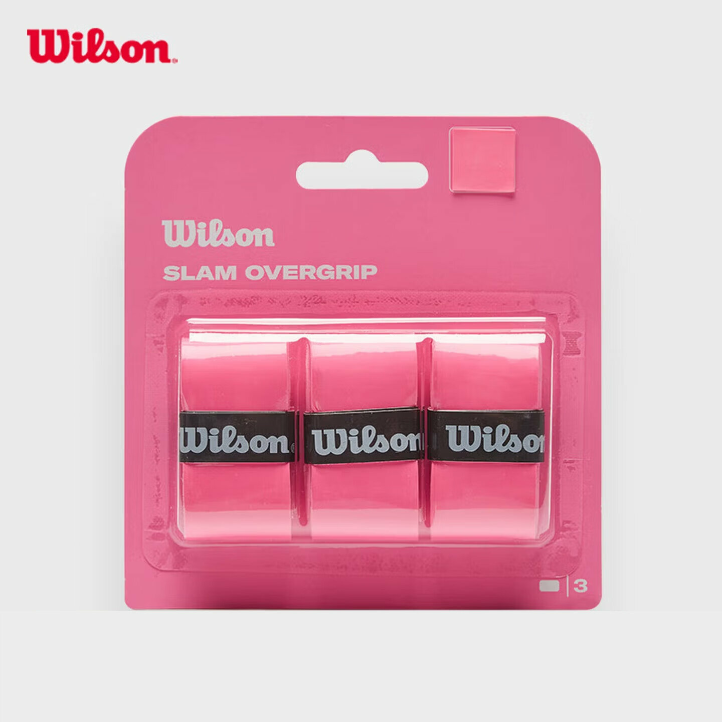 Овергрипы Wilson SLAM OVERGRIP, 3 шт, липкий тип (Tacky), для теннисных ракеток