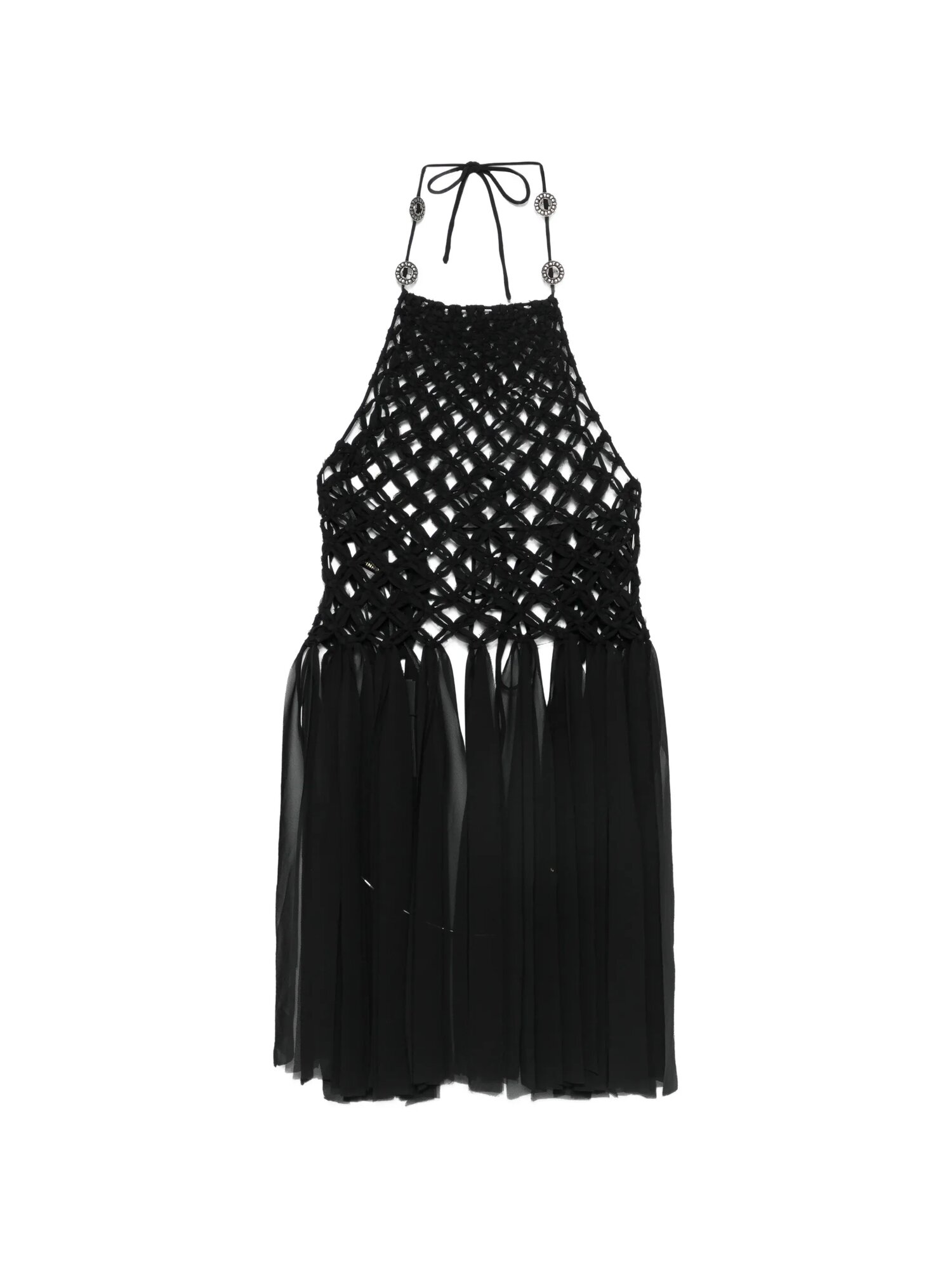 Топ Macramé-knit top